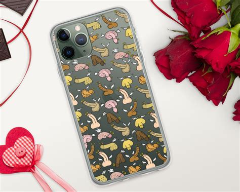 Funny Iphone Pro Max Cases Penis Phone Case Valentines Etsy Uk