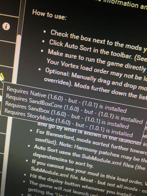 trying to mod the game and all of my mods are working except for the