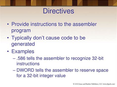 Ppt Chapter 3 Elements Of Assembly Language Powerpoint Presentation Free Download Id 5170416