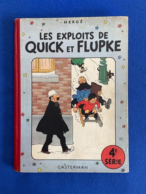 Quick Et Flupke Les Exploits De Quick Et Flupke B4 4e Catawiki