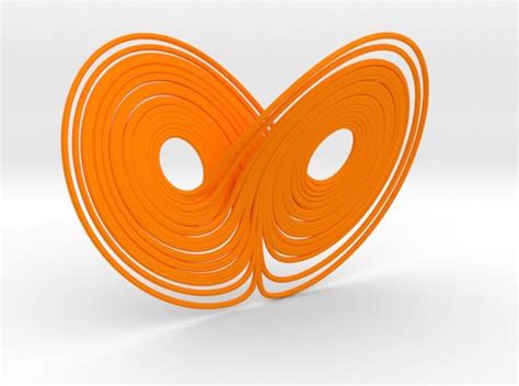 lorentz attractor 100mm by nicolas serouart on shapeways attractors