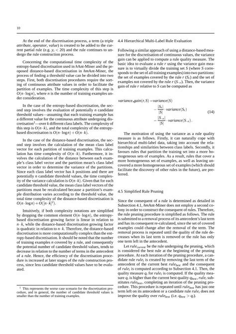 Pdf A Hierarchical Multi Label Classification Ant Colony Algorithm