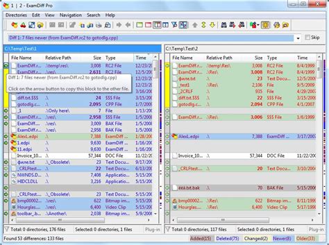 prestosoft blog sync buttons in directory comparison