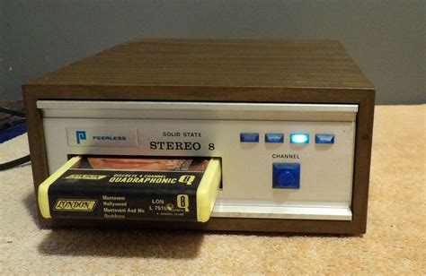 Vintage Peerless Solid State Stereo 8 Track Player 3937447761