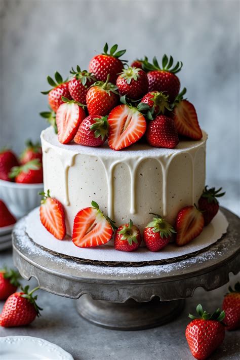20 Creative Strawberry Cake Decoration Ideas Cakere