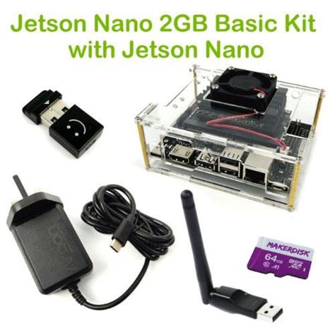 Jetson Nano 2GB Basic Kit With Jetson Nano