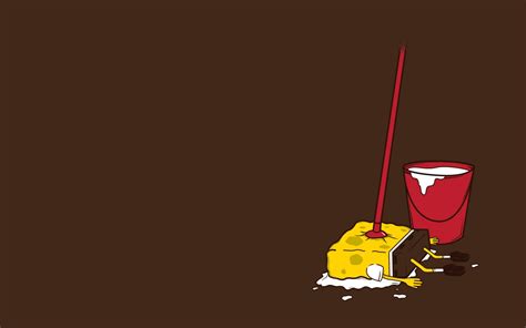 Spongebob As A Mop [2560x1600] R Comicwalls