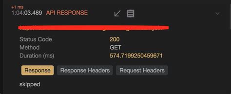 Reactjs Reactotron Giving Skipped For Response Of Network Calls