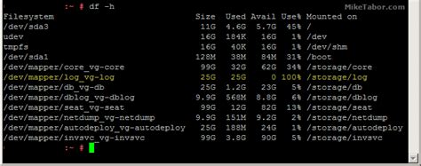 Fix Vmware Vcsa Storagelog Filesystem Out Of Disk Space Mike Tabor