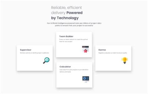 frontend mentor responsive four card feature section coding challenge