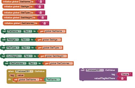 Displaying And Storing User Data In Firebase Mit App Inventor Help