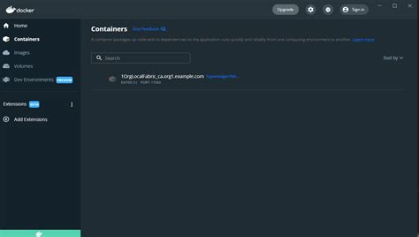 Error Failed To Start 1 Org Local Fabric Error Failed To Execute Command Binsh With