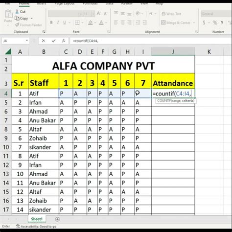 Excel Job Interview Question Count If Formula Shorts Youtube
