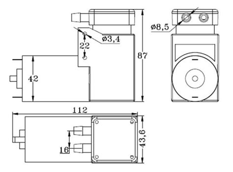 China Small Electric Piston Pump 12v24v Mini High Pressure Continuous
