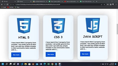 make a basic structure of website with css 3 and html 5 by jasim