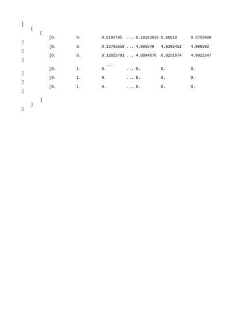 detection matrix pdf