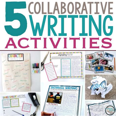 Collaborative Writing Activities Writing Activities Teaching Writing Writing Instruction