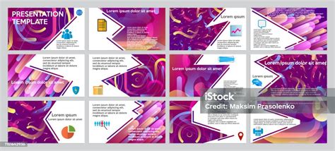 템플릿 비즈니스 프레젠테이션 프리젠테이션 템플릿 세트 기조 발표 배경 브로셔 디자인 웹 사이트 슬라이더 방문 페이지에 대 한