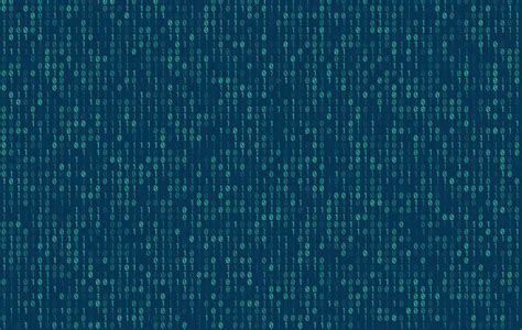 Stream Binary Code Screen Abstract Vector Background Data Technology Decryption Stock Vector