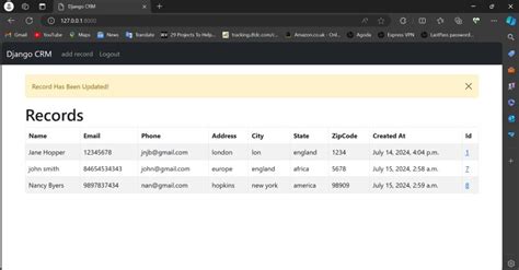 Shreyas S On Linkedin Django Python Crm Customerdata Webdev Bootstrap Youvah Fullstack