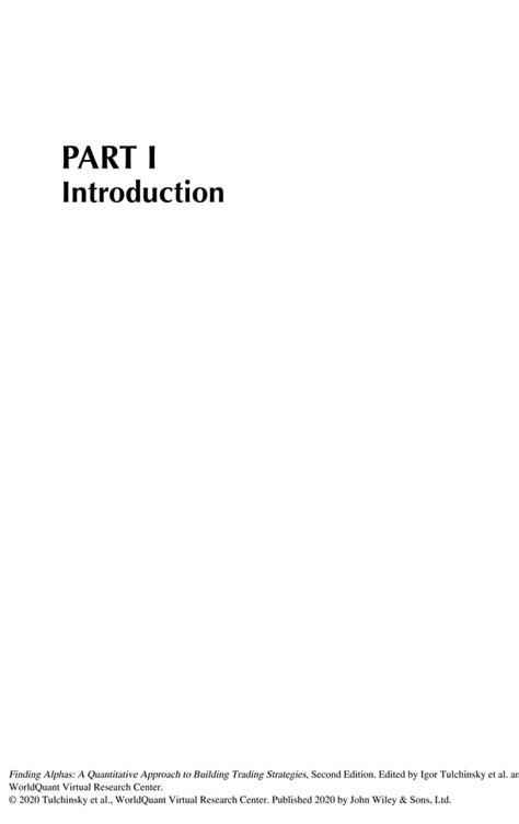 Tulchinsky Igor Finding Alphas A Quantitative Approach To Building 090620004313 Pdf
