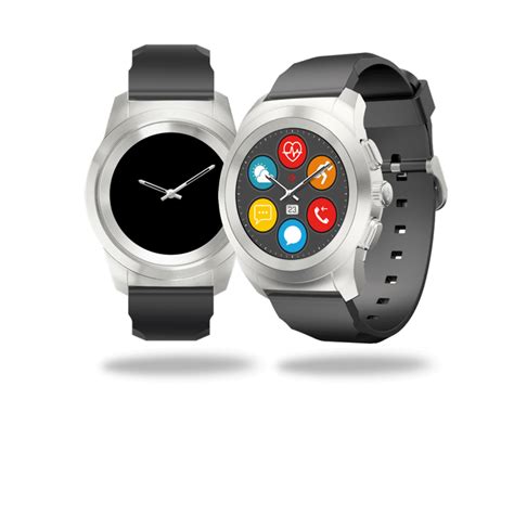 ZeTime первый в мире гибридный смарт часы с механическими стрелками и ...