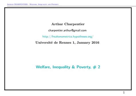 Inequality Slides 2 Pdf