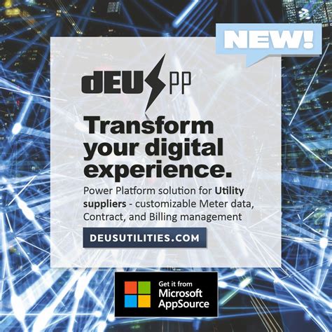 Weve Just Launched Another Solution On Microsoft Appsource Thrilled To Bring Deus Pp To