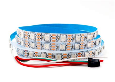 WS2812 IC LED Pixel Strip Light DC5V RGB Full Color Programmable