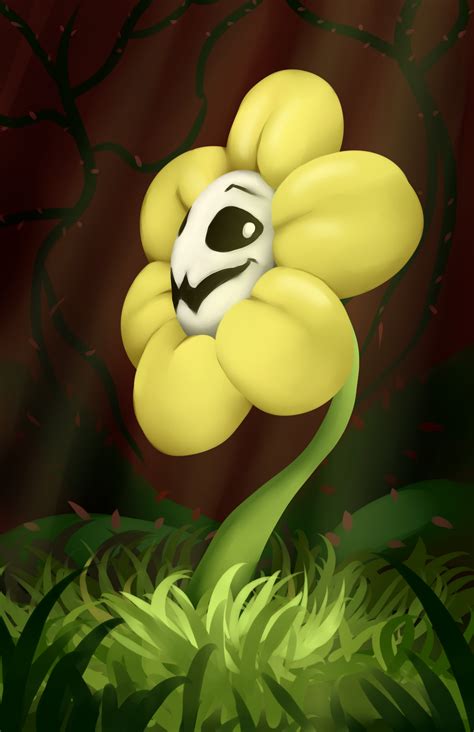 Flowey By Grennadder On DeviantArt