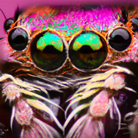 Peacock Jumping Spider A Marvel Of Nature
