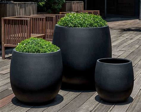 Exterior Fiberglass Pots Camoux Narrow Contemporary Planter Box For