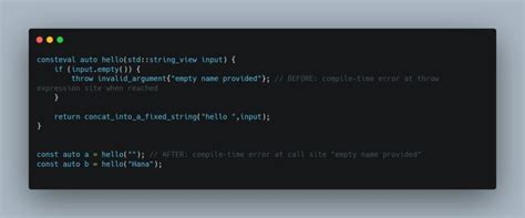 Mahmoud Abou Hawis On Linkedin New Feature Added To Constexpr In C26 Lets Explore The Key