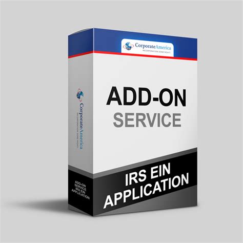 Irs Ein Application Corporate America