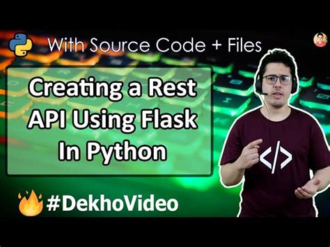 Free Video Creating A Rest Api Using Flask And Jsonify In Python From Codewithharry Class Central