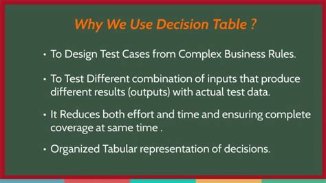 Decision Table Simplified Software Testing Pdf