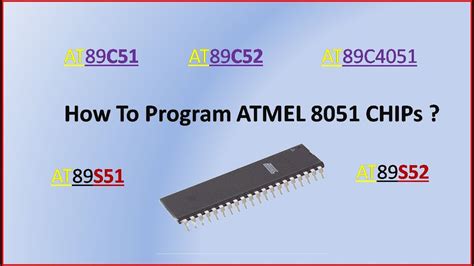 Atmel 8051 Microcontroller Programmer Circuit Diagram