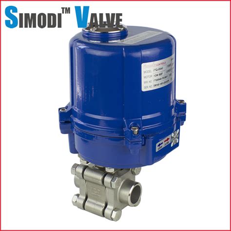 三片式电动高压球阀西玛帝电动球阀simodi Valve