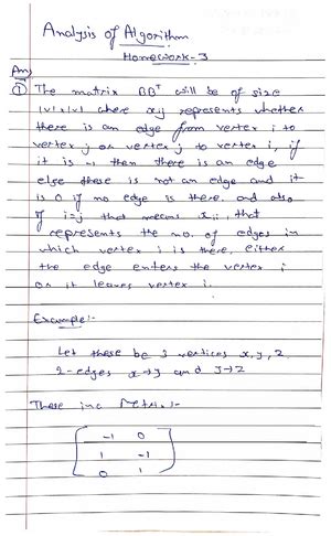 Hw Graph Algorithms Cs Analysis Of Algorithms Homework Fall Total Points