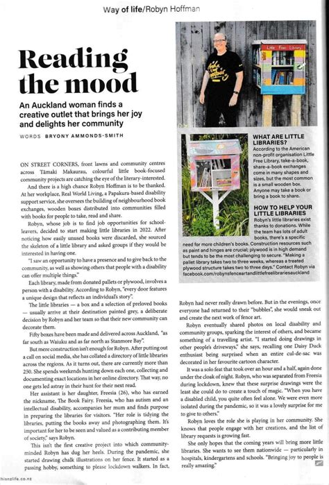 I Would Love To Share With You All The Upcoming Article In This Latest Edition Of Nz Life And