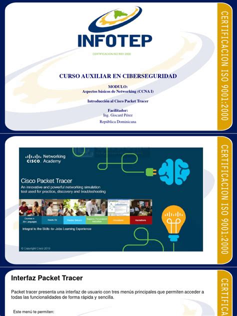 introduccion al packet tracer pdf interfaz de usuario interfaz de