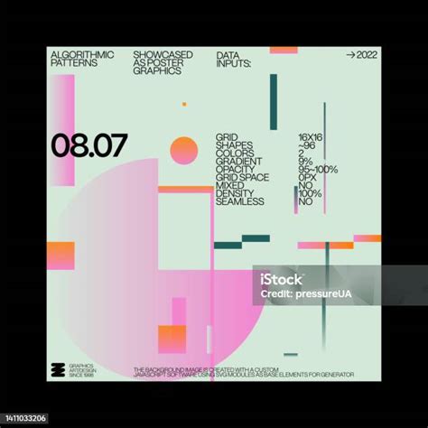 추상 테크노 레이브 포스터 그래픽 디자인 헬베티카 타이포그래피 미학과 기하학적 패턴 음악에 대한 스톡 벡터 아트 및 기타 이미지