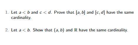 Solved 1 Let A Chegg Com