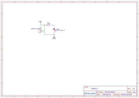 Projeto 1 Easyeda Open Source Hardware Lab
