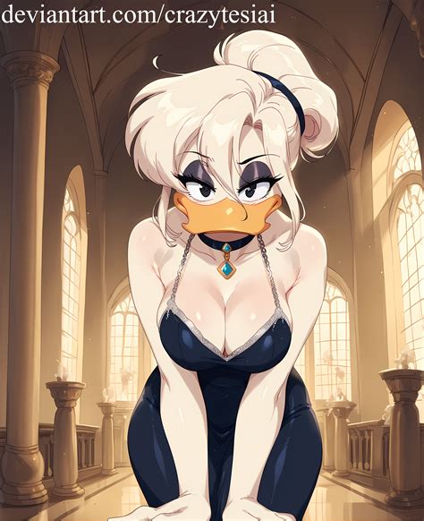 Daisy Duck Sexy Dress Ducktales By Crazytesiai On Deviantart