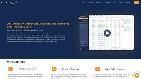 ask on data ai powered data engineering tool creati ai
