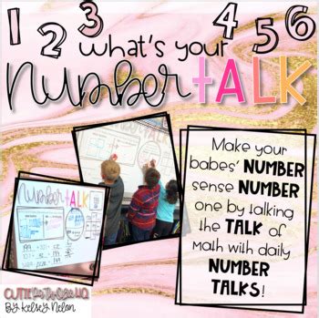 What S Your NUMBER TALK 2nd Grade By Kelsey Crow TPT
