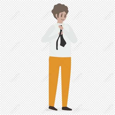 만화 손으로 그린 잘 생긴 신사 남자 Png 일러스트 무료 다운로드 Lovepik