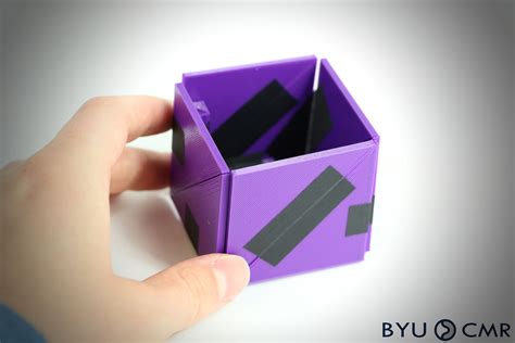 Collapsing Cube By Byu Cmr Download Free Stl Model