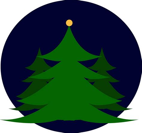 A Tree During Night Vector Or Color Illustration 35418790 Vector Art At Vecteezy